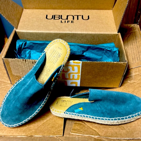 Shoes | Ubuntu Mule Light Blue Slide Ons | Poshmark